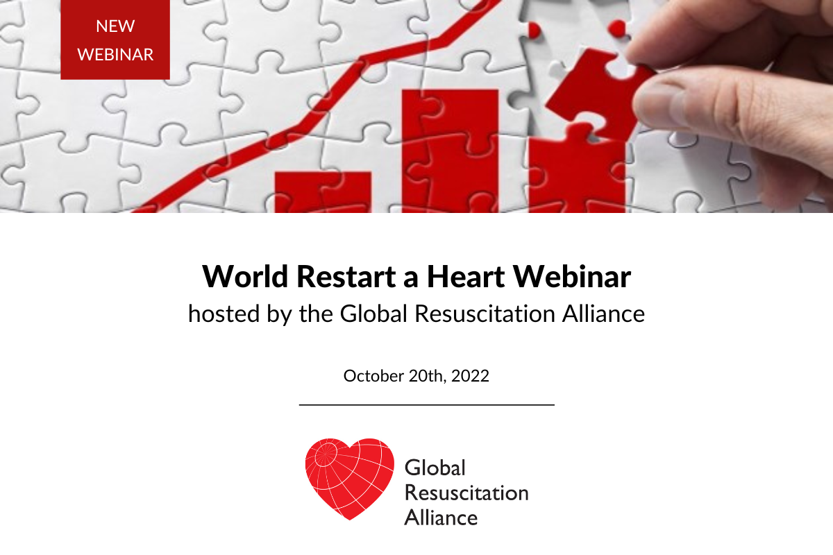 Join the World Restart A Heart Day Webinar | Sudden Cardiac Arrest ...